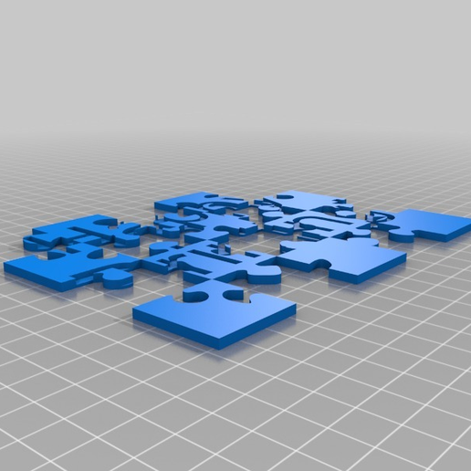 🧩 HARD Puzzle・Free 3D File for ・Cults