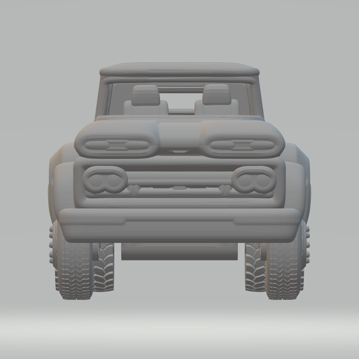 🚙 chevrolet c60 custom・ STL File for 3D printing・Cults