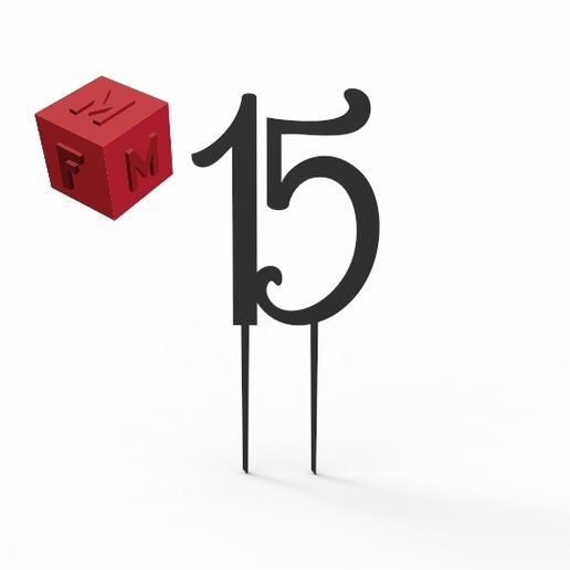 Archivo STL 15 Cake Topper 🍰 ・Modelo para descargar e imprimir en 3D・Cults