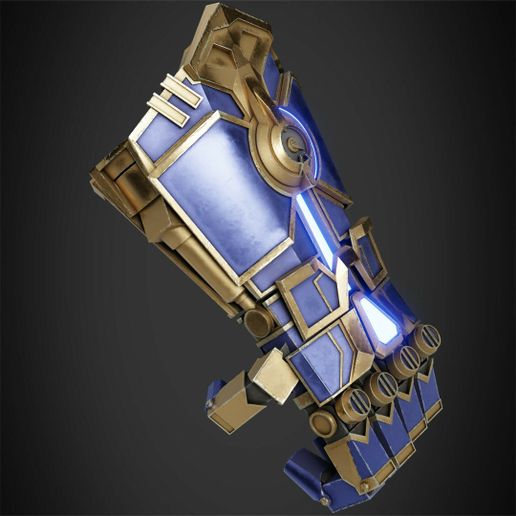 🔨 Arcane Vi Atlas Gauntlet for Cosplay・ STL File for 3D printing・Cults