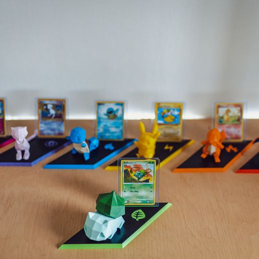 Pokemon Card Stands - Cults3D 3D Model | 3Drop