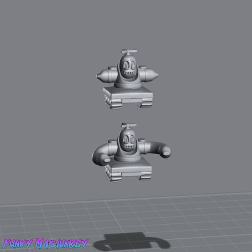 VINTAGE KENNER-STYLE CAPTAIN EO MINOR DOMO ACTION FIGURE・ STL File for ...