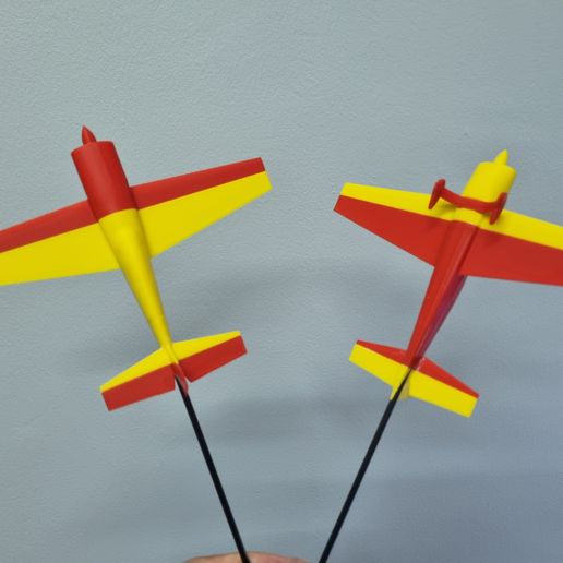 🛩️ Extra 300 Practice Stick Plane, Aerobatics Training Aid, Fidget ...