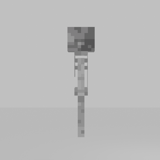 💀 Minecraft Skeleton・Free OBJ File for 3D printing・Cults