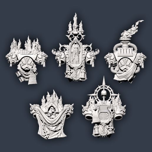 Archivo STL Dark Crusader Backpack 🎒 ・Plan de impresión en 3D para ...