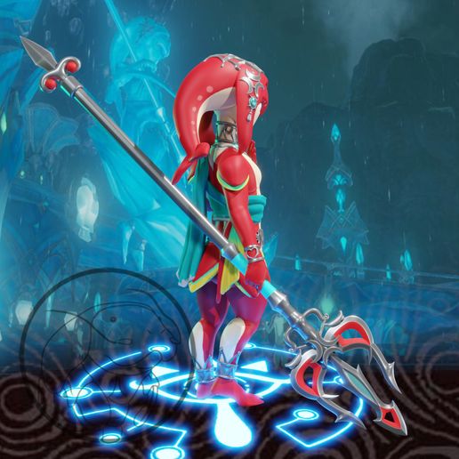 👾 MIPHA - (ZELDA: BOTW)・ OBJ File for ・Cults
