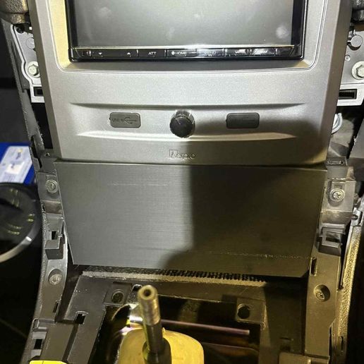 🚙 Ford BA-BF Flat facia for custom console setup.・ STL File for 3D ...
