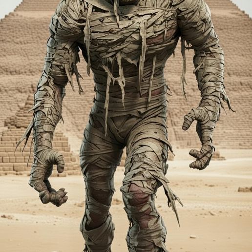 👻 Living Mummy Marvel Fanart・ STL File for 3D printing・Cults