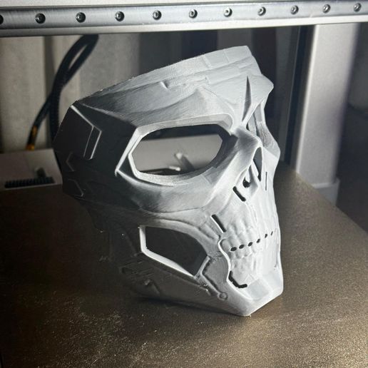 🎭 Death Shadow Mask Tarkov・ STL File for 3D printing・Cults