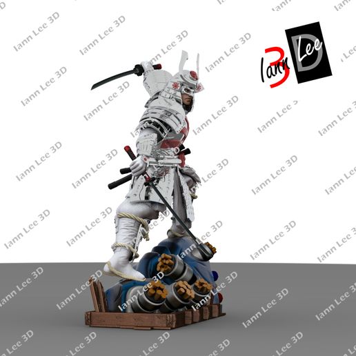 3D file Silver Samurai Silver Samurai Silver Samurai Marvel Xmen mutant ...