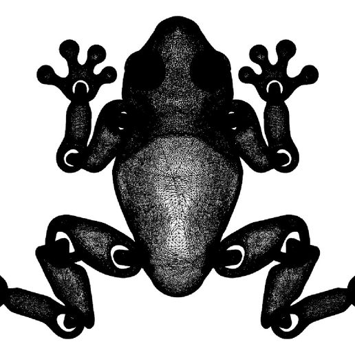 🐸 JUMPING FROG・ STL File for 3D printing・Cults