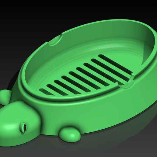 🐢 TURTLE SOAP DISH・ STL File for 3D printing・Cults