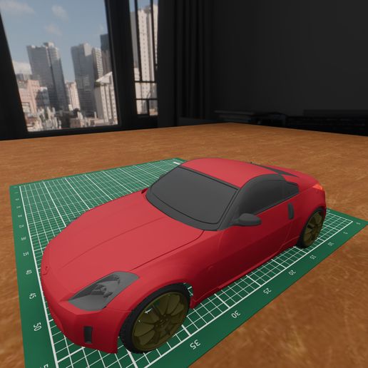 🚗 RC 1/10 350Z・ STL File for 3D printing・Cults