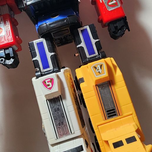 ⛑️ Clips for Lightspeed Rescue Megazord - Pyro Rescue 1・Free STL File ...