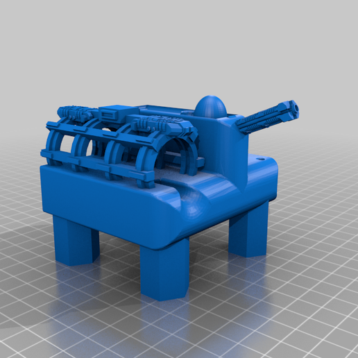 🪖 space/ground/ocean military outpost・Free 3D File for ・Cults