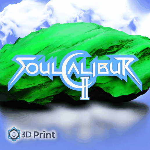 👾 Soul Calibur II – High-Detail 3D Logo Model (One-Piece Design)・ OBJ ...