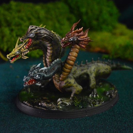 🐉 Heroes 3 Chaos Hydra model for 3D printing 3D print model・3D Print ...