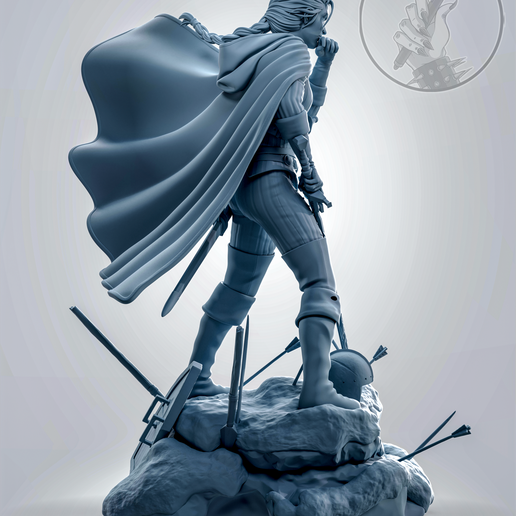 Archivo STL Meve Reina de Lyria y Rivia 👾 ・Modelo para descargar y ...