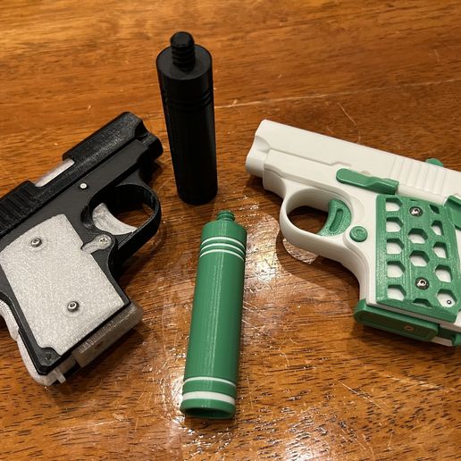 👽 Silencer for Mini Colt 1911・ STL File for ・Cults