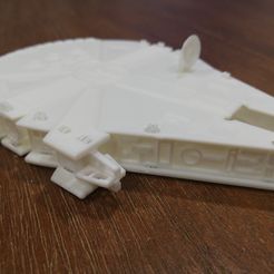 3D print Millennium Falcon Kit Card by Fixumdude • made with Biqu b1・Cults