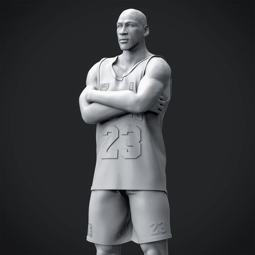 STL file Micheal Jordan 1 🇯🇴 (OBJ)・3D printable model to download・Cults
