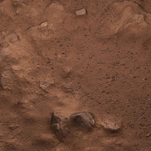 👽 Martian Surface 8K PBR Texture・ 3D File for ・Cults