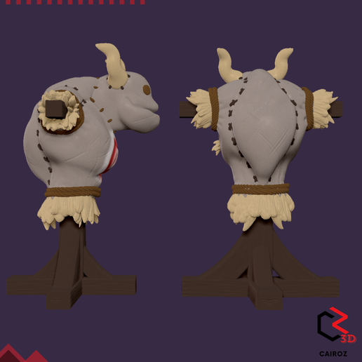 STL file Demon Exercise Dummy Tibia Game 🎲 ・3D print design to download ...