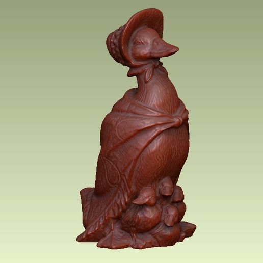 🐇 Jemima Puddle-Duck・ STL File for 3D printing・Cults