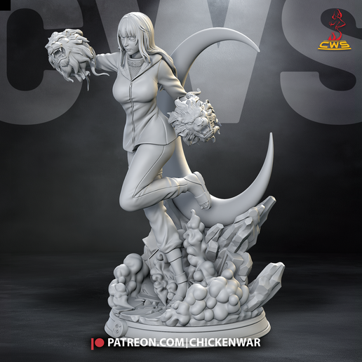 👾 Hinata Hyuga - Naruto | Byakugan Awakened Figure・ 3D File for 3D ...