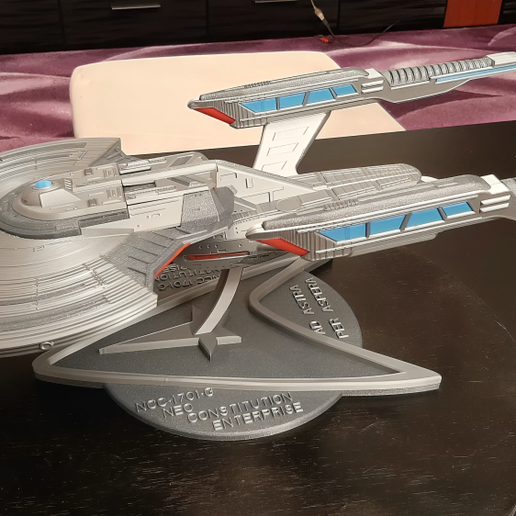 🖖 Enterprise-G NCC-1701-G – Neo Constitution Class Starship・ 3D File ...