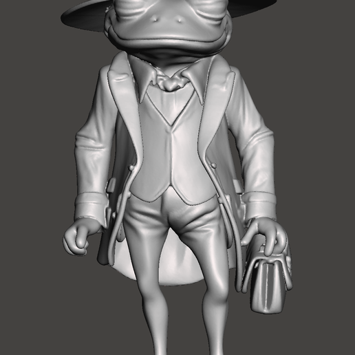 STL file wandering frog 🐸 ・Design to download and 3D print・Cults