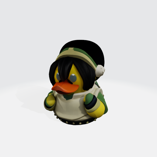 STL file Toph Beifong duck 3d model 🦆 ・3D print model to download・Cults