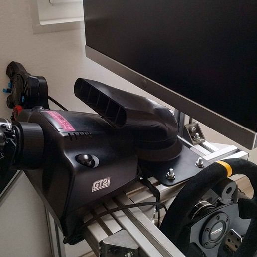 🌬️ Front wind sim duct・Free STL File for 3D printing・Cults