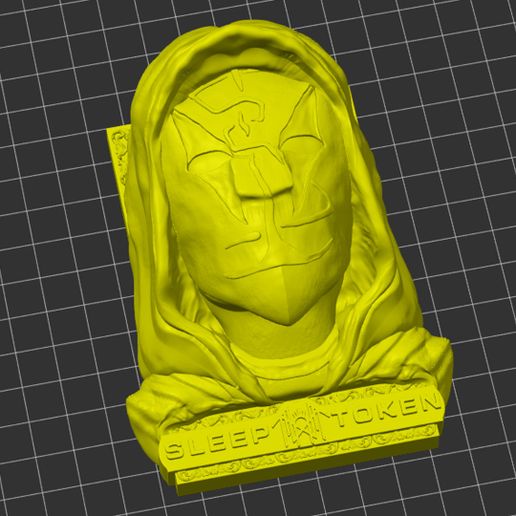 💤 Sleep Token Vessel's Mask v2・ STL File for 3D printing・Cults