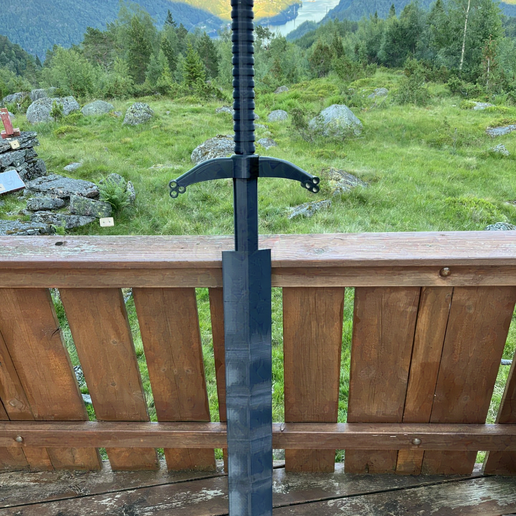 🗡️ Claymore Full Size Prop・Free 3D File for 3D printing・Cults