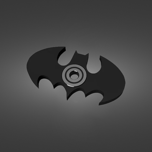 👌 Batman fidget spinner・ STL File for 3D printing・Cults