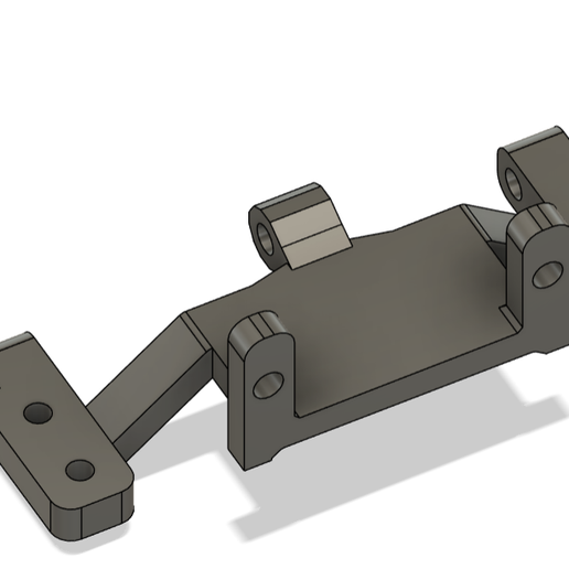 💭 MN82 Pullrod Base axle front with servo mount and rear・ STL File for ...