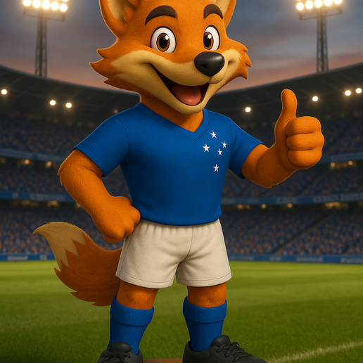 🦊 Fox Mascot Cruise・ STL File for 3D printing・Cults