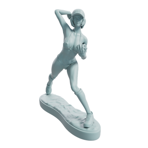 🦸 Miniature Figure "The Player 01".・ STL File for 3D printing・Cults
