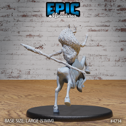 🎲 Faun Druid Set ‧ DnD Miniature ‧ Tabletop Miniatures ‧ Gaming Monster ...