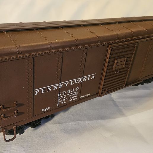 🚆 1:29 Scale (G scale) X31a Boxcar・ 3D File for 3D printing・Cults