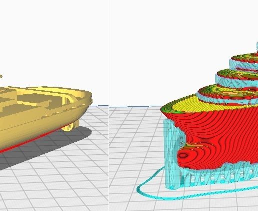 STL file Abeille Bourbon Boat 🛥️ ・3D print object to download・Cults