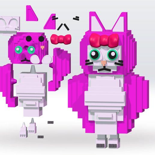 🦸 Brainrot Pack Multipart STL 3D Model Fanart・ 3D File for 3D printing ...