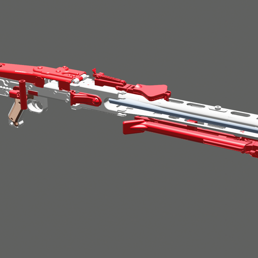 🔫 MG-42 [Non-firing replica]・ STL File for 3D printing・Cults