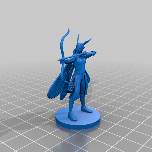 ♀️ Arch Fey Female・Free STL File for 3D printing・Cults