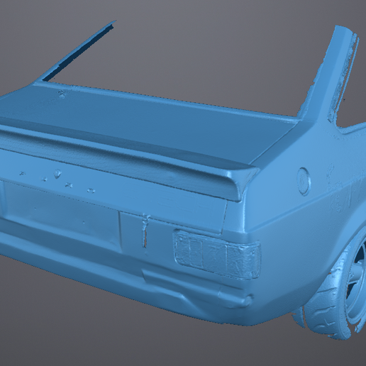STL file FORD ESCORT MK2 RS2000 - REAR BUMPER & FENDER - 3D SCAN 🚙 ・3D ...
