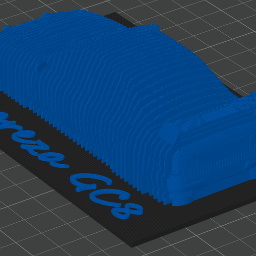 🚗 Subaru Impreza GC8 Layered Model - 3D Printable Car Design・ STL File ...