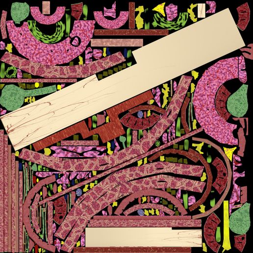 ⚕️ Intestinal wall layers anatomy labelled・ STL File for 3D printing・Cults