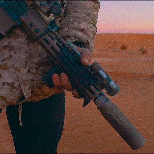🔫 CGS SCI SIX type suppressor・ STL File for 3D printing・Cults