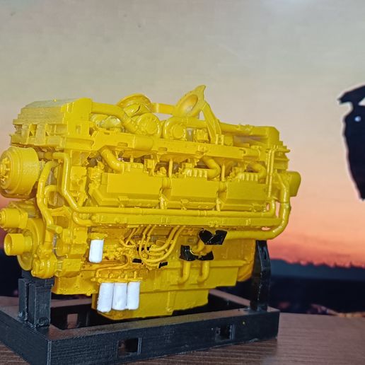STL file QSK78 MCRS CUMMINS 🌆 (OBJ)・3D printer model to download・Cults